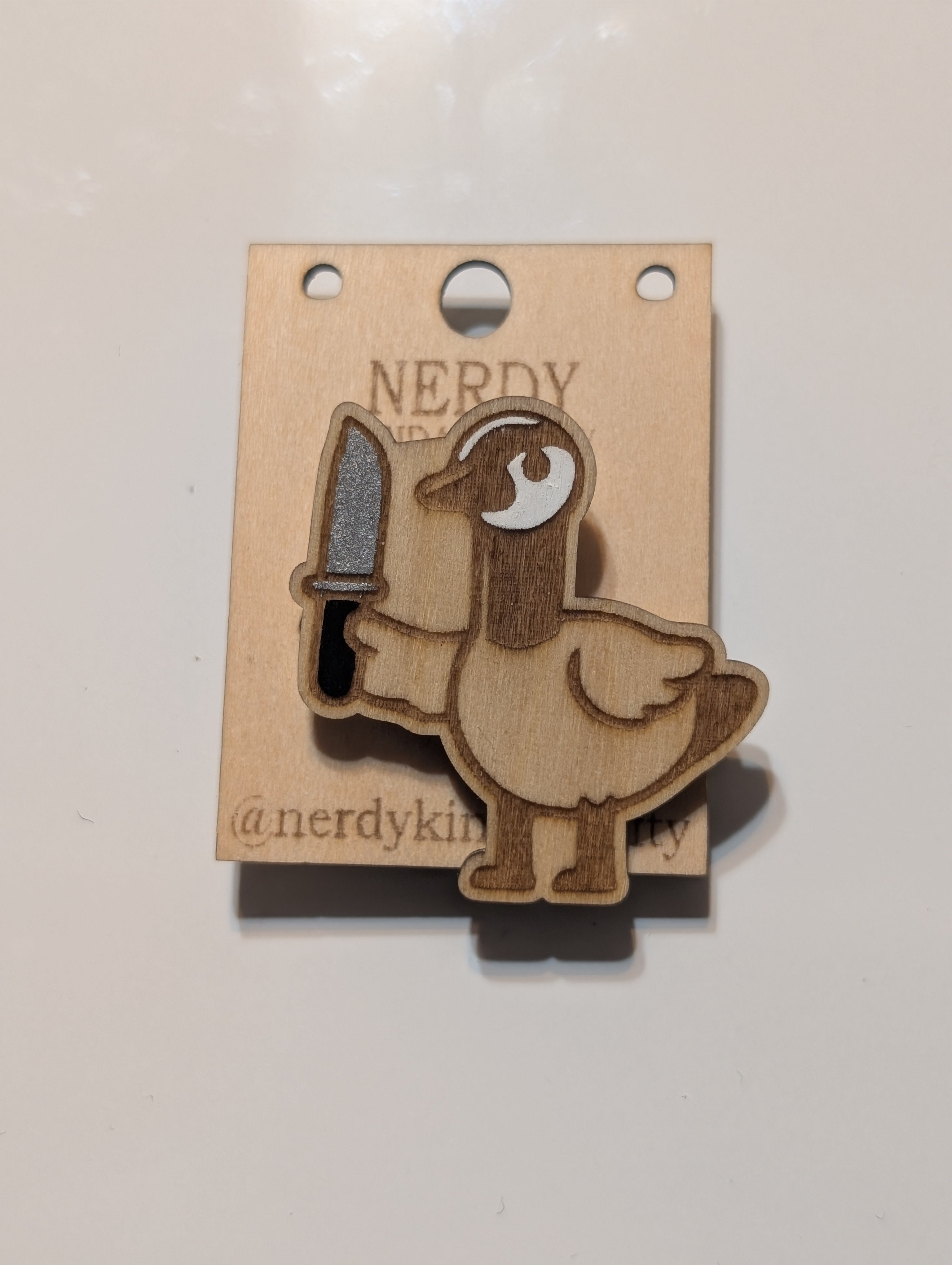 Canadian Goose Pin – NerdyKindaCrafty